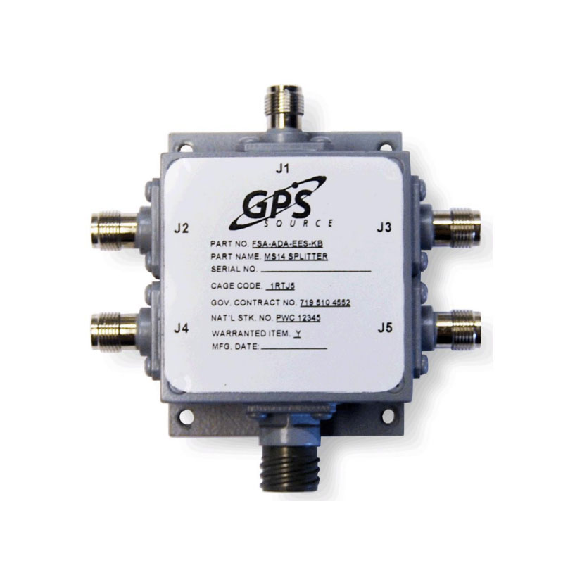 MS14 GPS / GNSS Splitter MIL compliant - Aucon